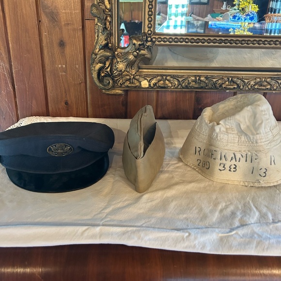 Vintage | Accessories | Vintage Military Hats Us Air Force Dress Hat Us ...